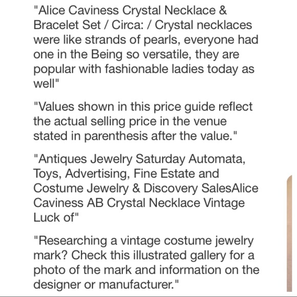 Alice Caviness | Jewelry | Rare Vintage Alice Caviness Cameo ...